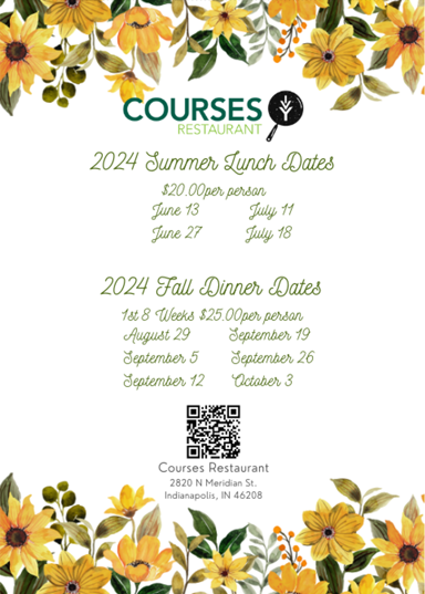 COURSES Student-Operated Food Services - Ivy Tech Community College