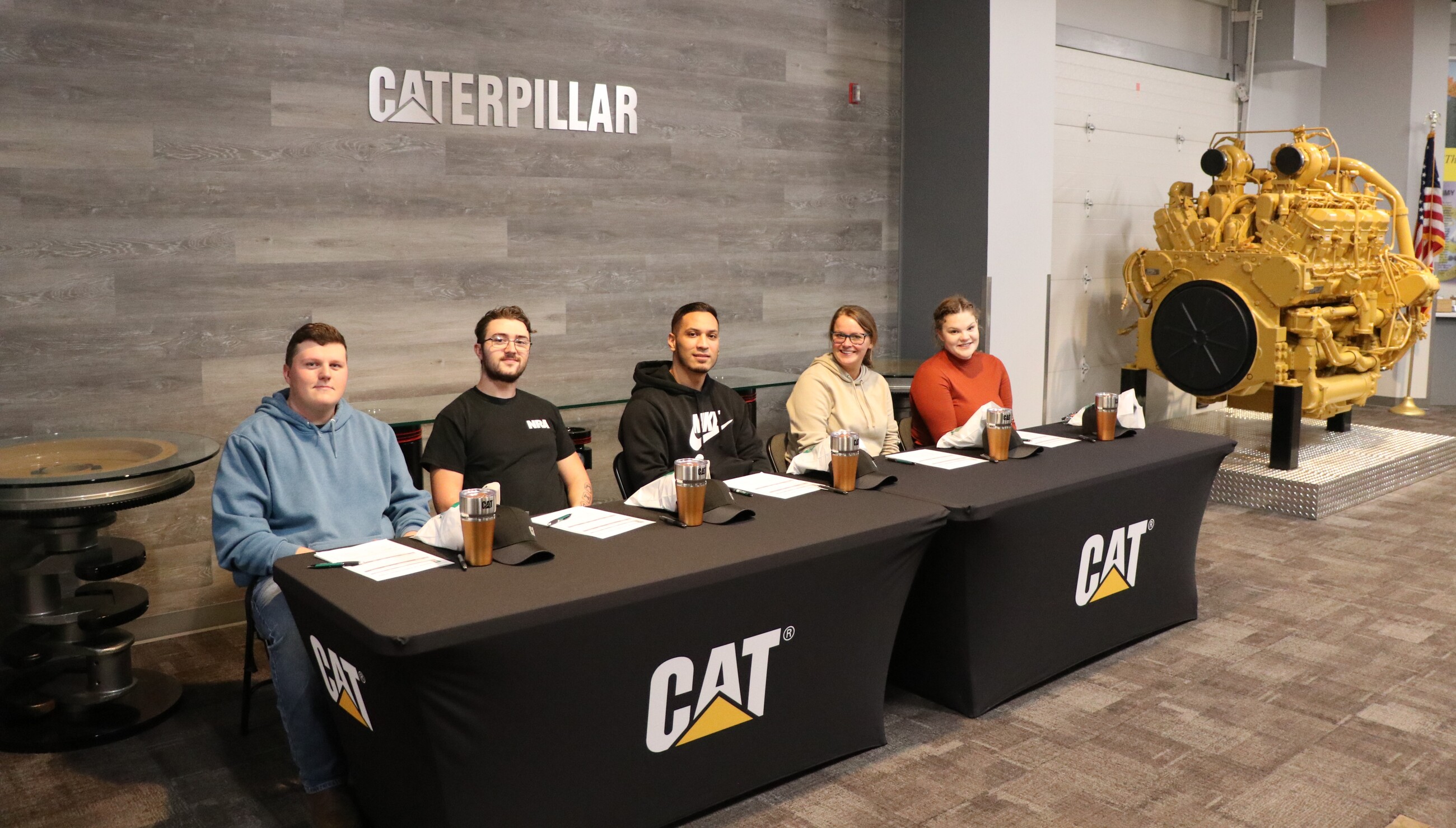 Five students recognized during signing day for the Advanced ...