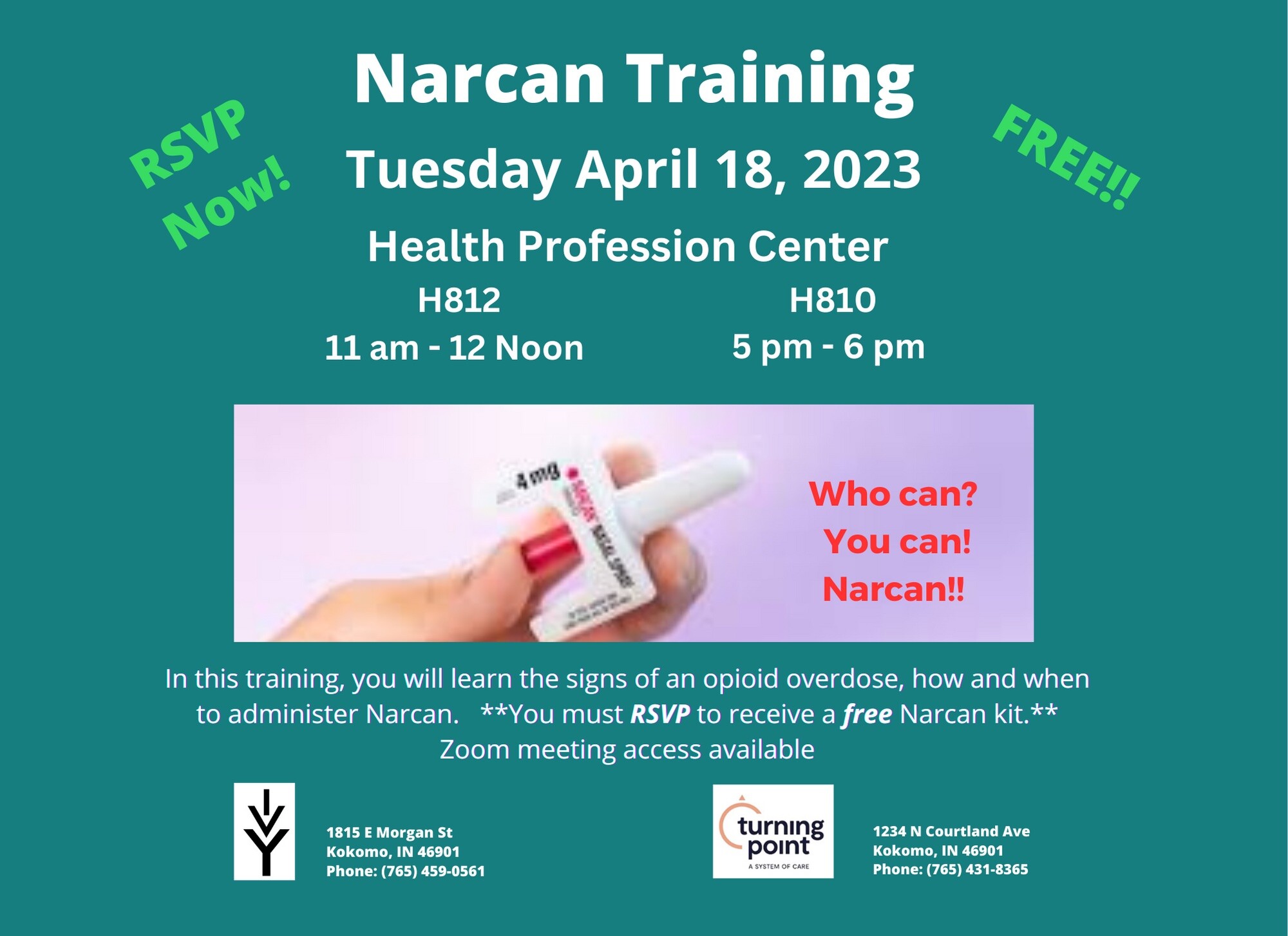 Narcan Training - Ivy Tech Community College