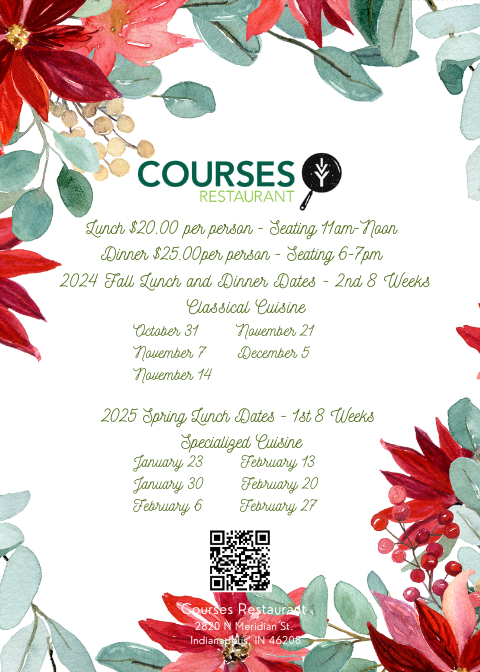 COURSES Student-Operated Food Services - Ivy Tech Community College