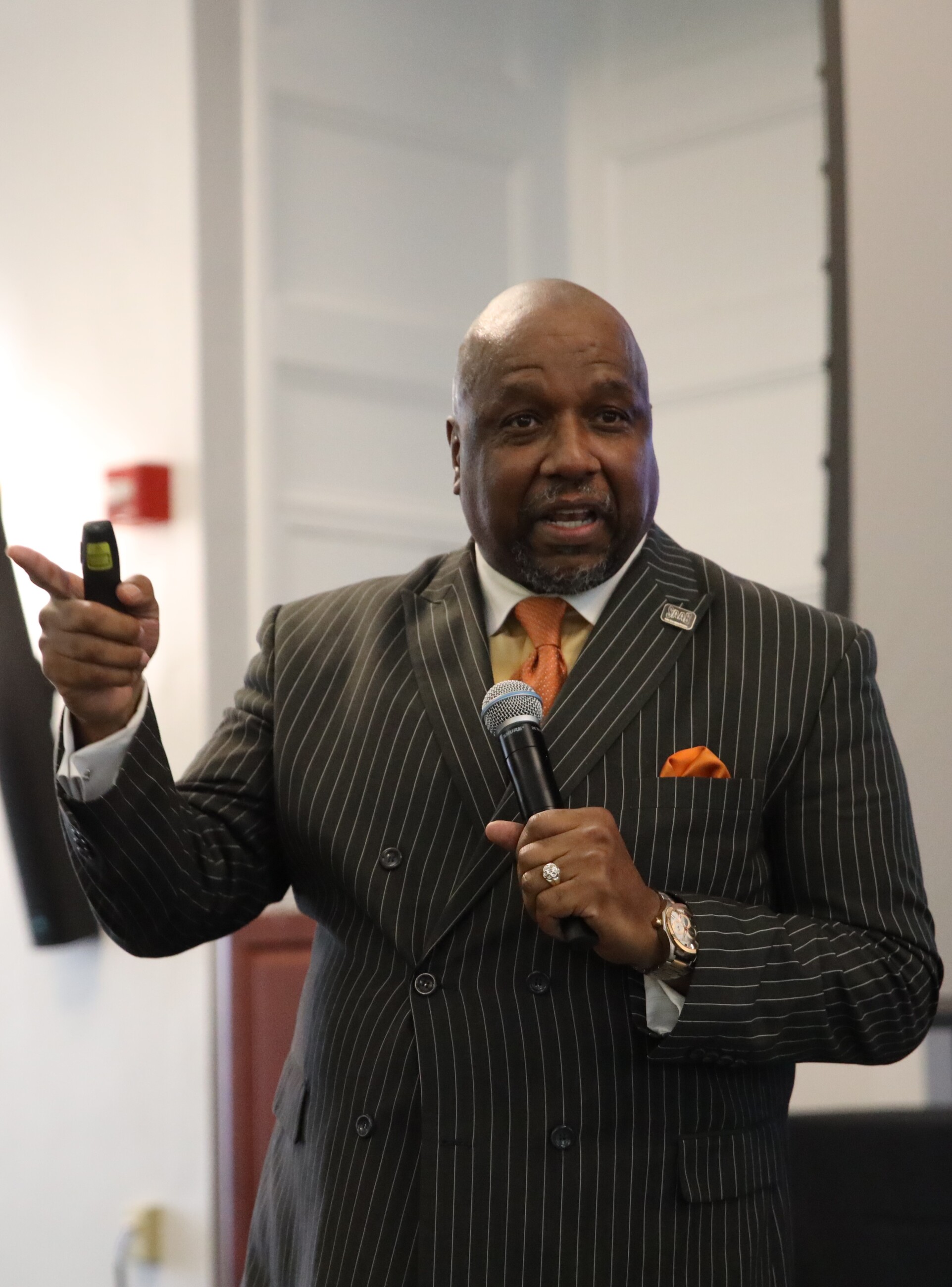 Dr. Tyrone Bledsoe, founder of SAAB, inspires with powerful ...